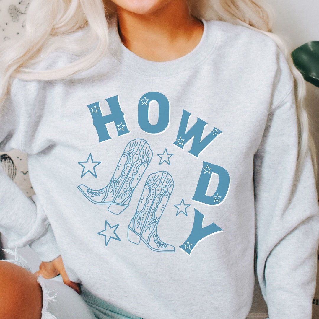 Howdy Sweatshirt, Yeehaw Sweatshirt, Howdy Crewneck, Nashville Girls ...