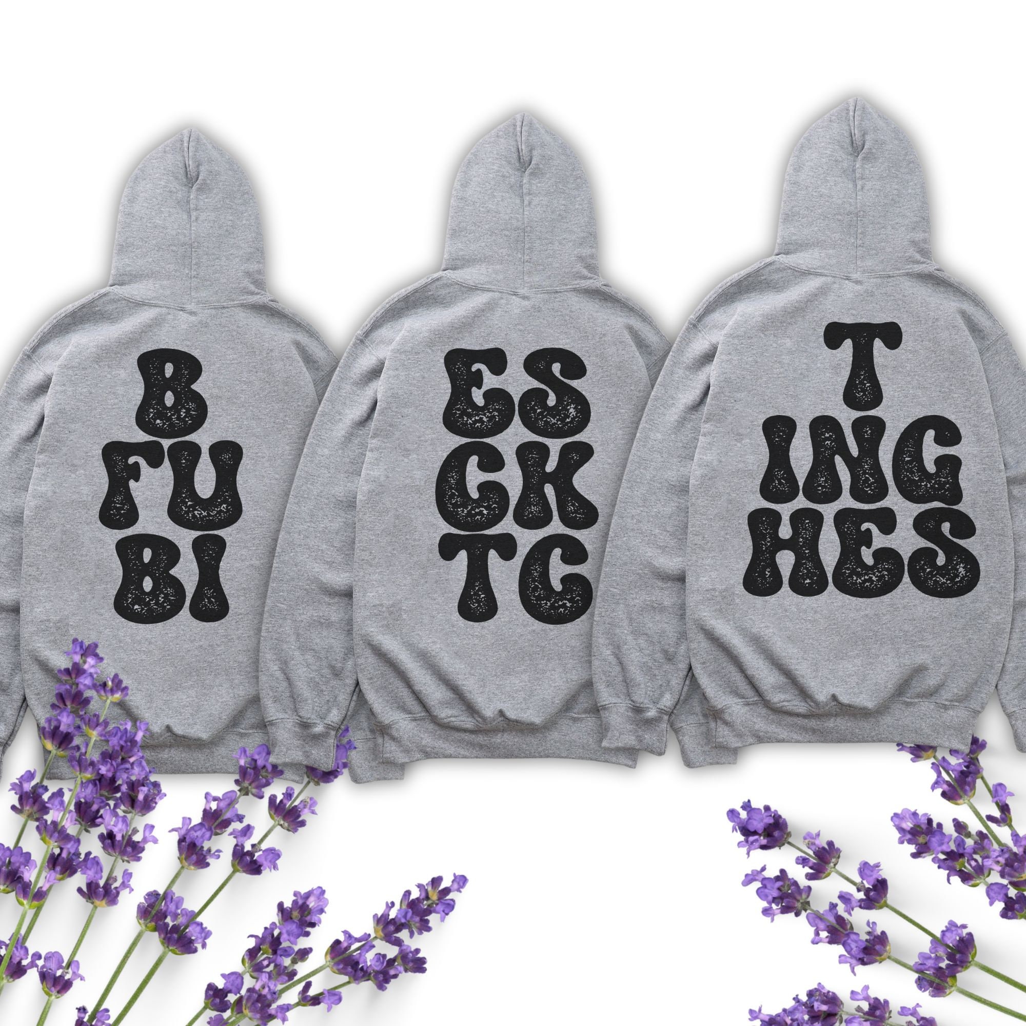 Best Friends Matching Hoodie, 3 Best Friends Gifts, Three Sisters, Best ...
