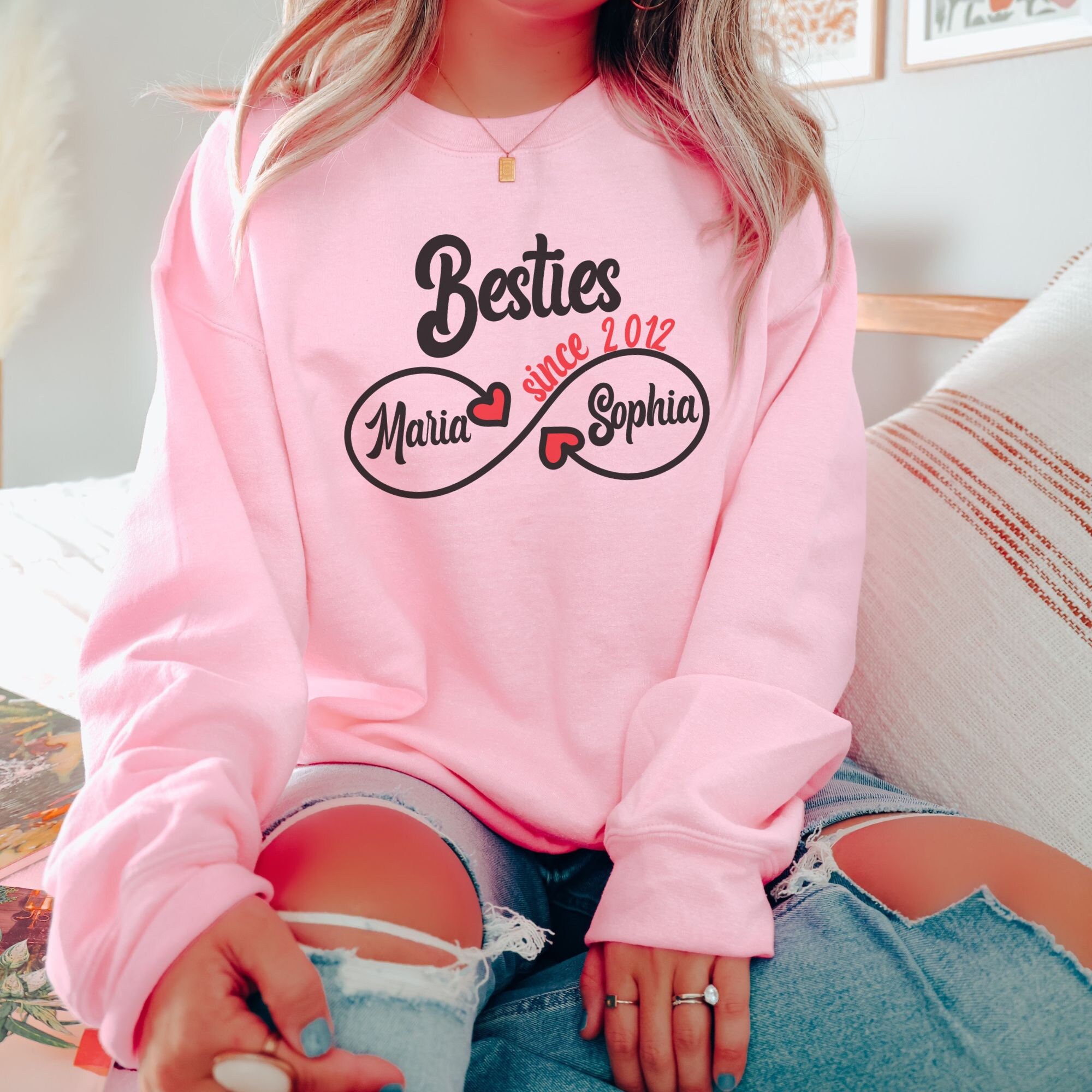 Personalized Besties Shirt Besties Matching Shirts Best - Etsy