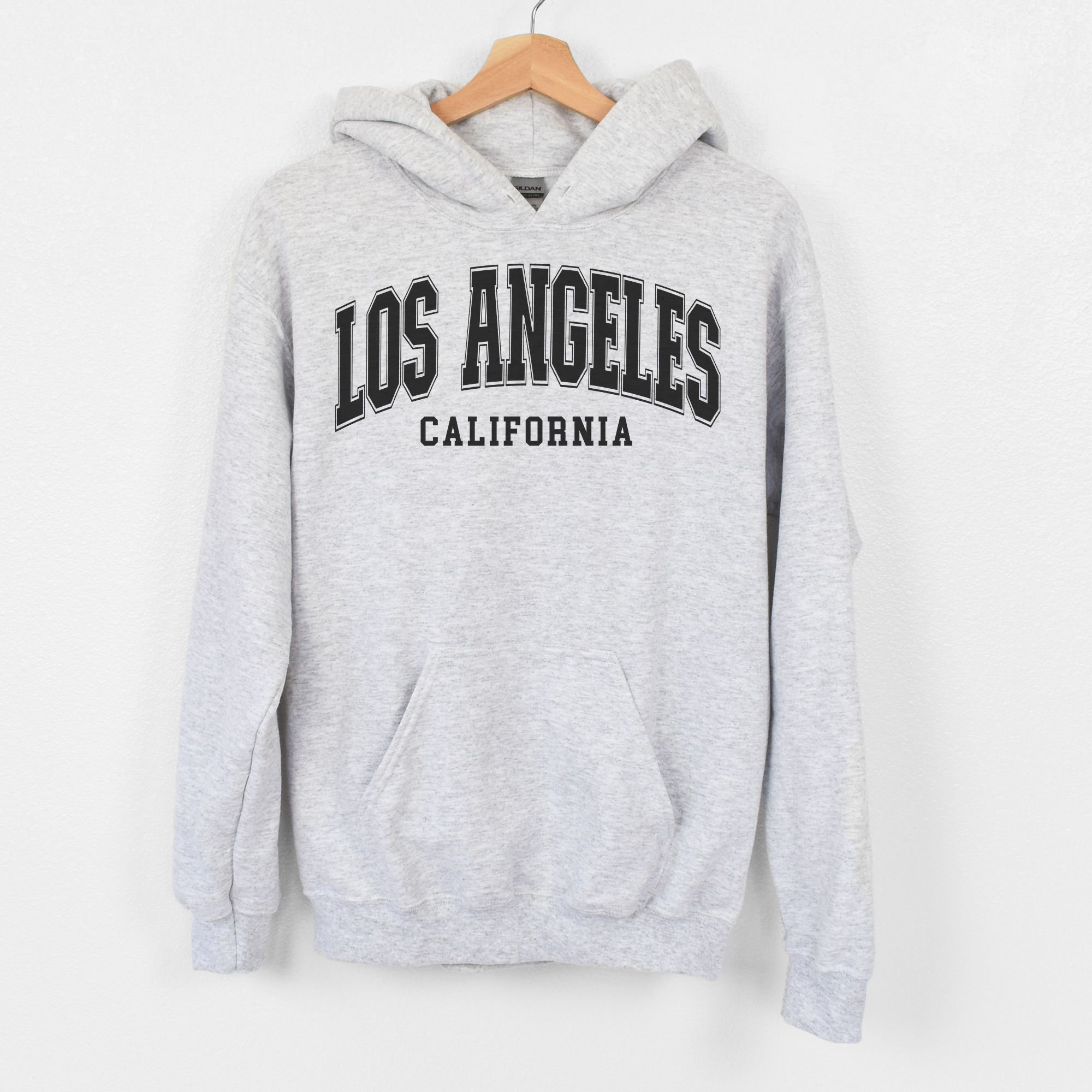 Los Angeles Hoodie Unisex Los Angeles Sweatshirt LA Hoodie - Etsy