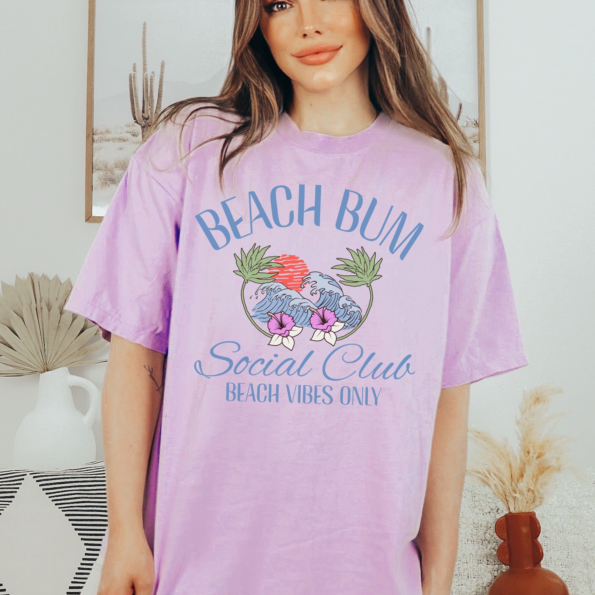 Preppy Beachy Surf Shirt Coconut Girt Tshirt Cute Social Club Summer ...