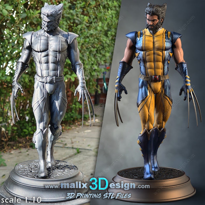 Weapon X Wolverine 3D Printed Figure | Etsy