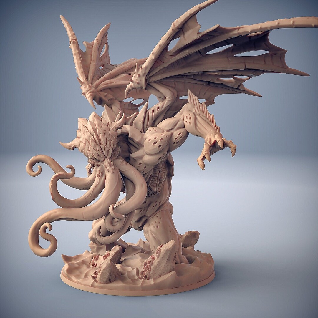 Cthulhu |greater Aberration | Mind Flayer God | TTRPG | Dungeons and ...