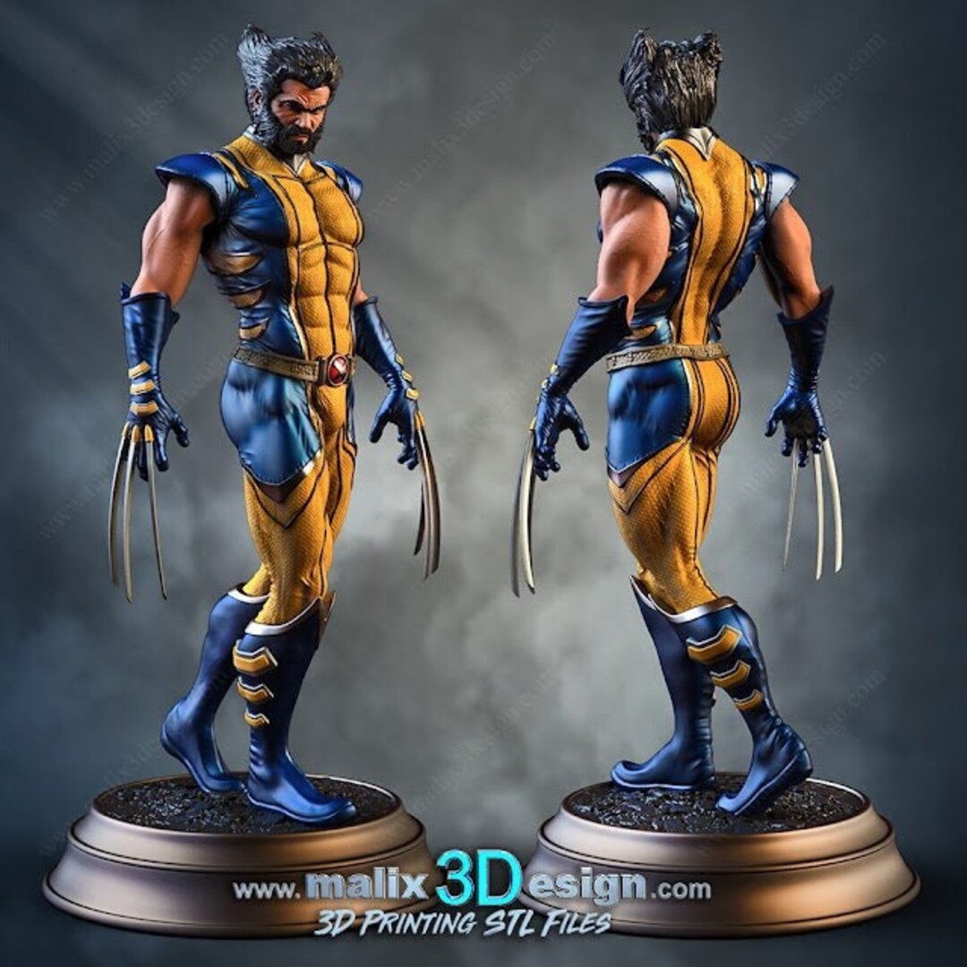Weapon X Wolverine - 3D Printed Figure - Sanix 3D - Etsy