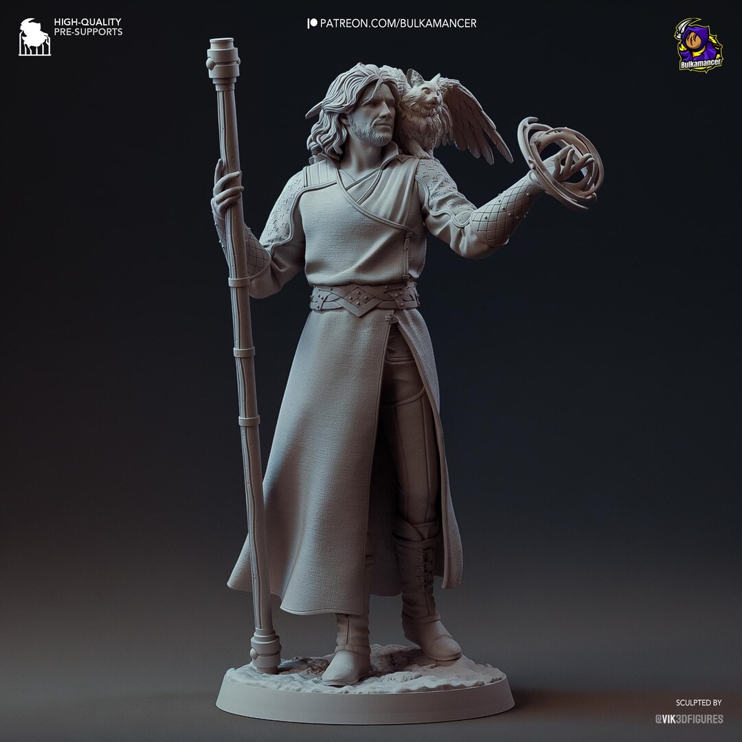 Gale | Wizard | Baldurs Gate 3 | Dungeons and Dragons | Dnd | 3D ...