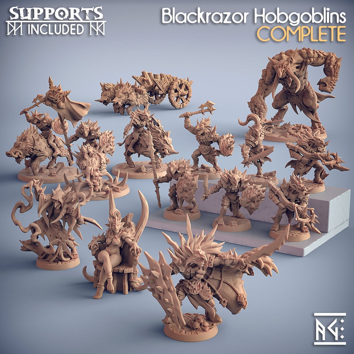 Blackrazor Hobgoblins SET Artisan Guild - Etsy UK