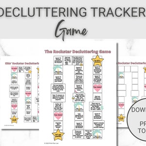 Declutter Challenge, Decluttering Printable, Decluttering Guide, Decluttering Checklist ...