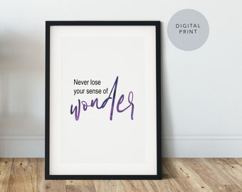 Sense of Wonder - Etsy