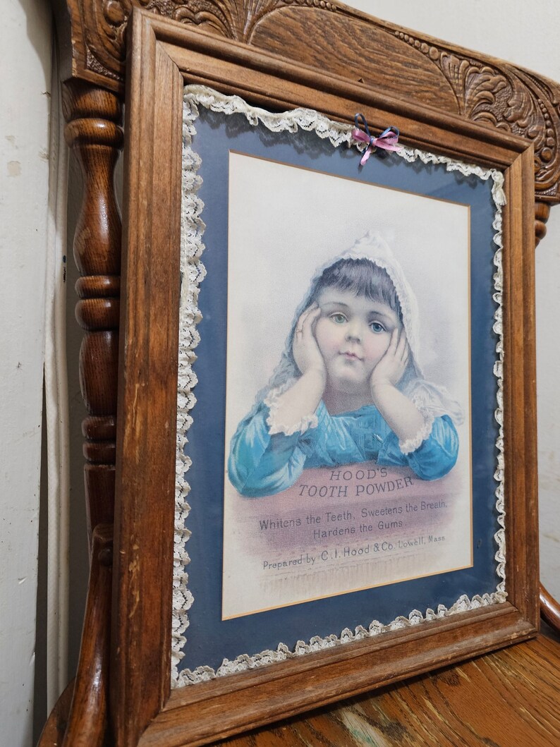 Vintage Americana Whimsical Art Advertising HOOD'S Tooth Powder RARE - Etsy