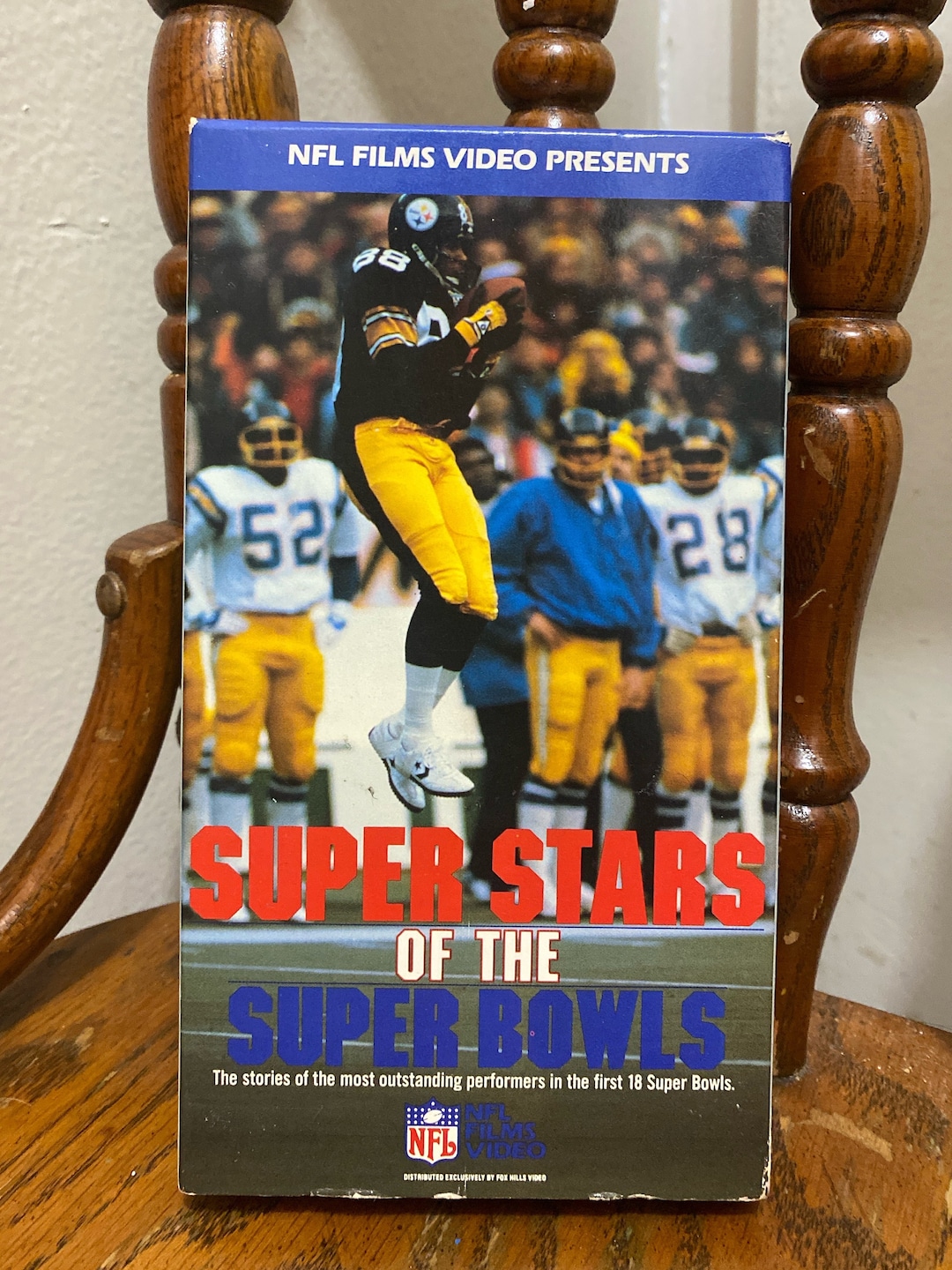 Superstars of the Super Bowls NFL Films Video VHS Tape (1987) - Rare - Etsy