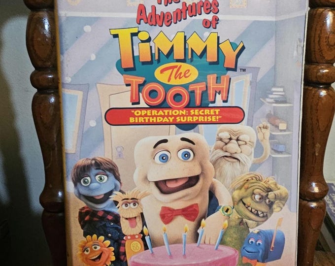 Vintage the Adventures of Timmy the Tooth Operation: Secret Birthday ...