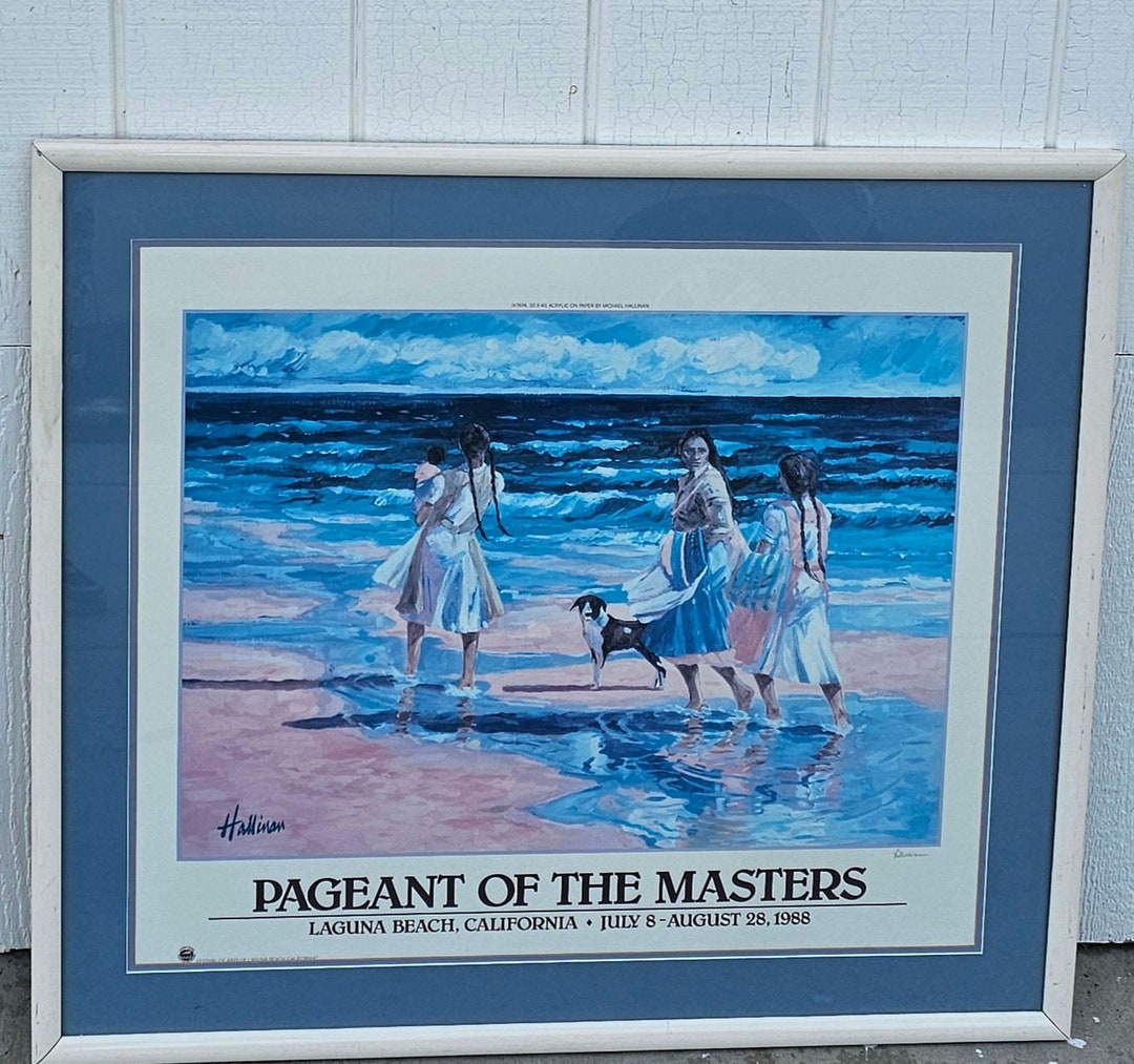 Vintage Michael Hallinan Pageant of the Masters Art Festival Laguna ...