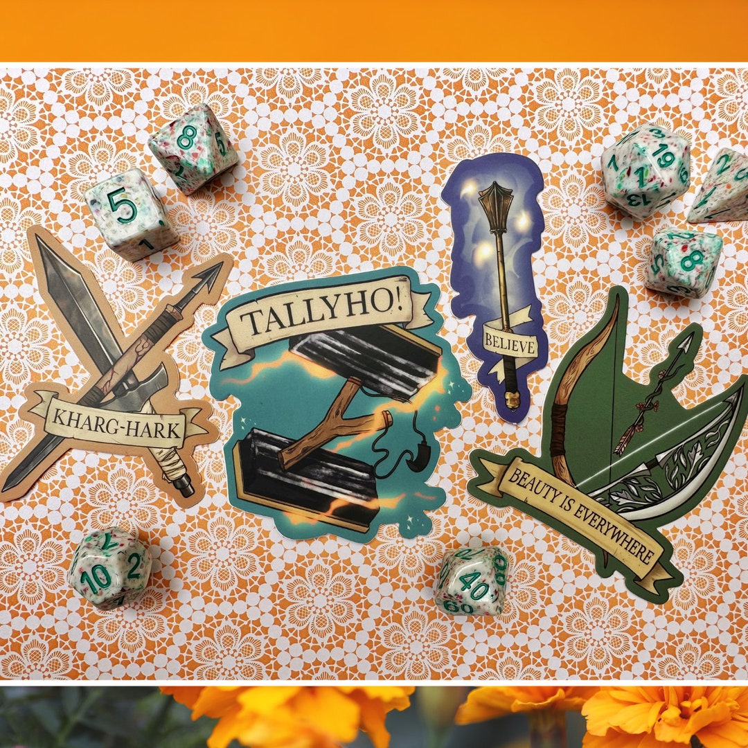 Goon Weapons Sticker Pack the Strahdcast DND - Etsy