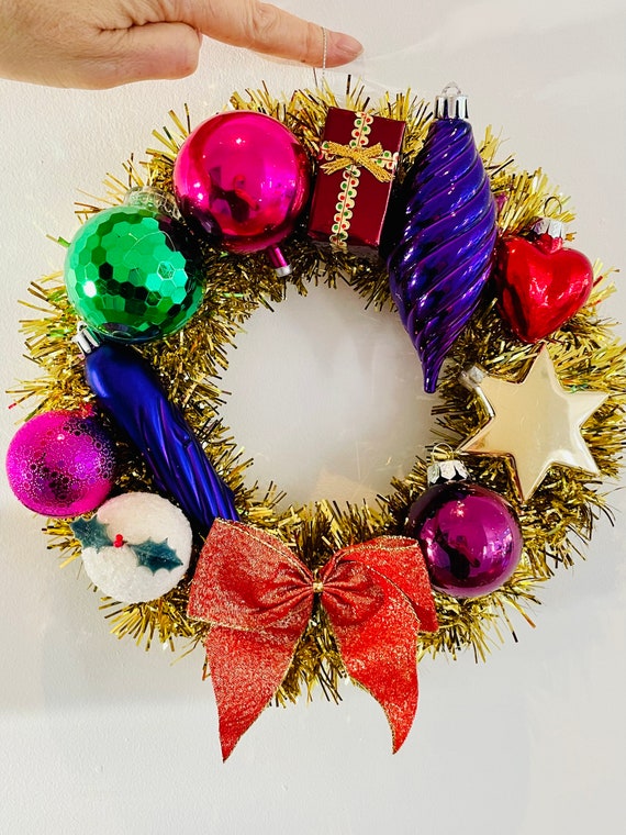 Wreaths & Door Hangers Home & Living Mini Rainbow Wreath Wreaths etna ...