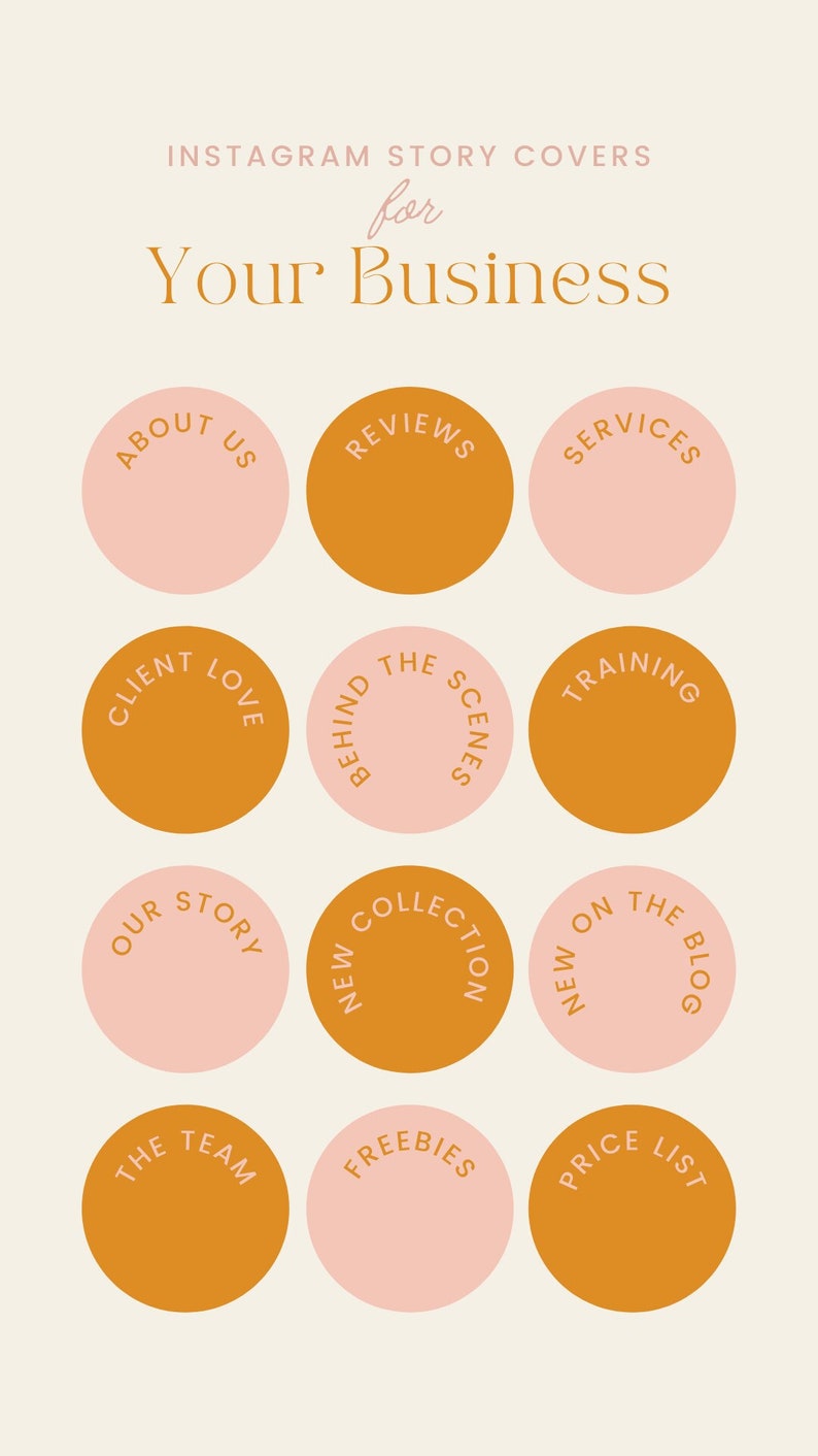 Small Business Instagram Highlight Covers, Boho Instagram Highlight ...