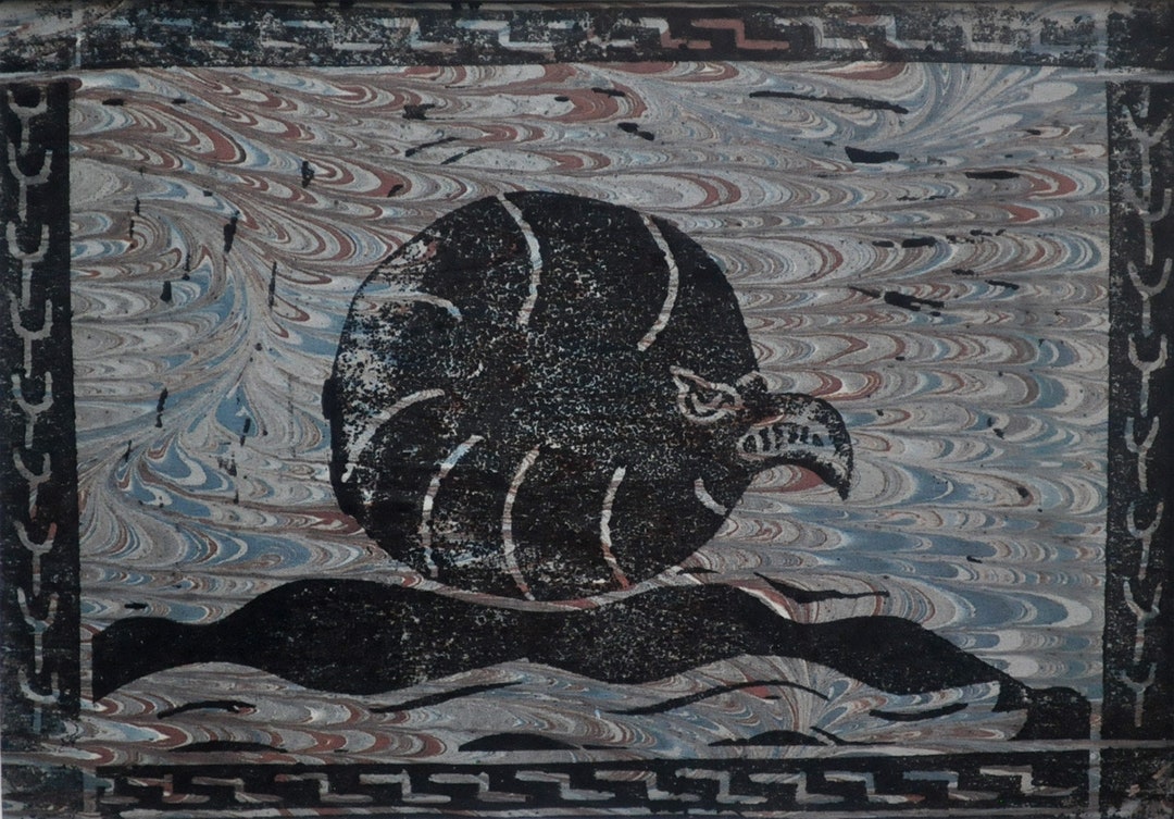 Linocut Fantastic Monster, After Medieval Bestiary - Etsy