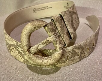 Vintage Snake Belt | Etsy