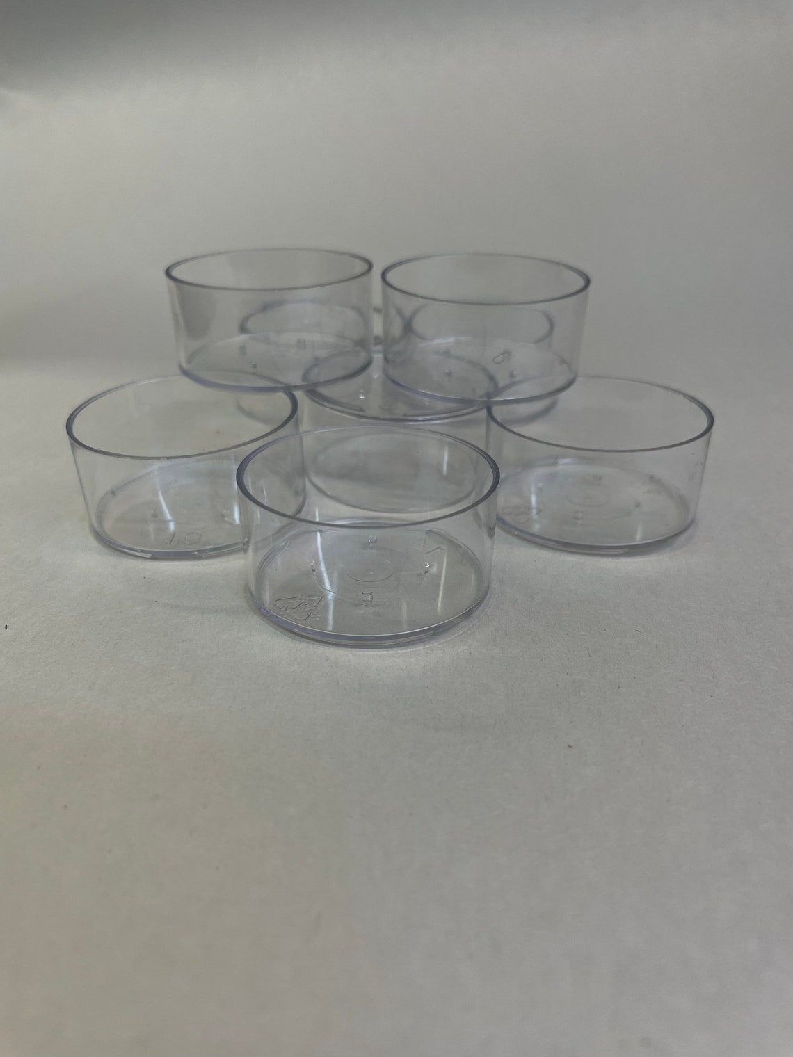 Clear Bulk Tea Light Containers for Candle Making - Etsy