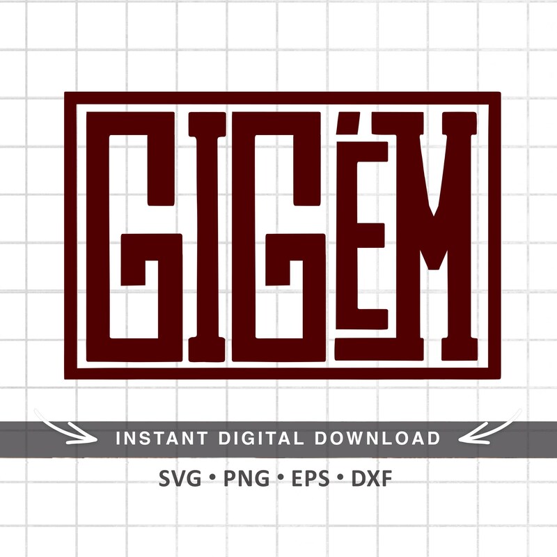 Gig Em Aggies - Etsy