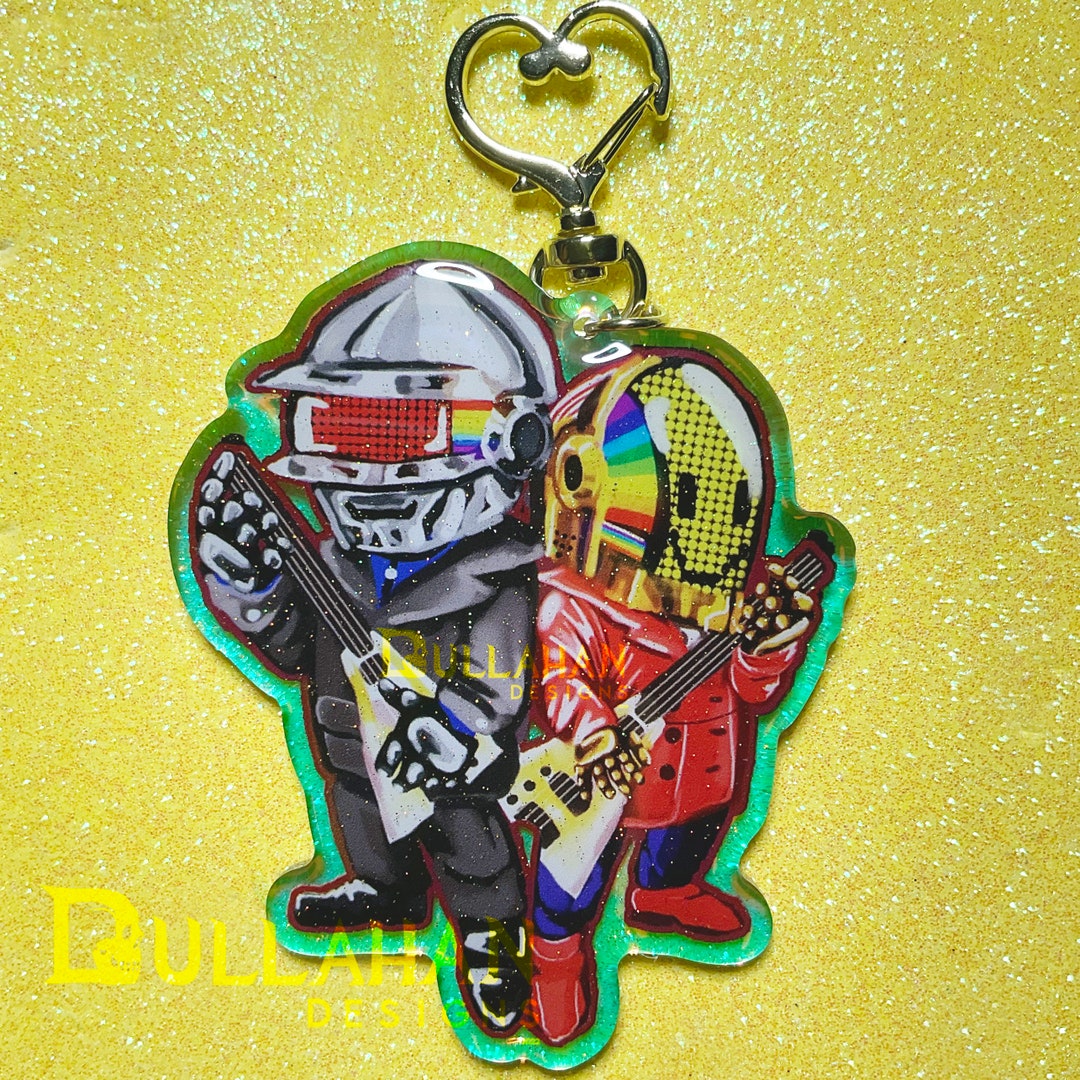 Daft Punk Charm Double Sided - Etsy