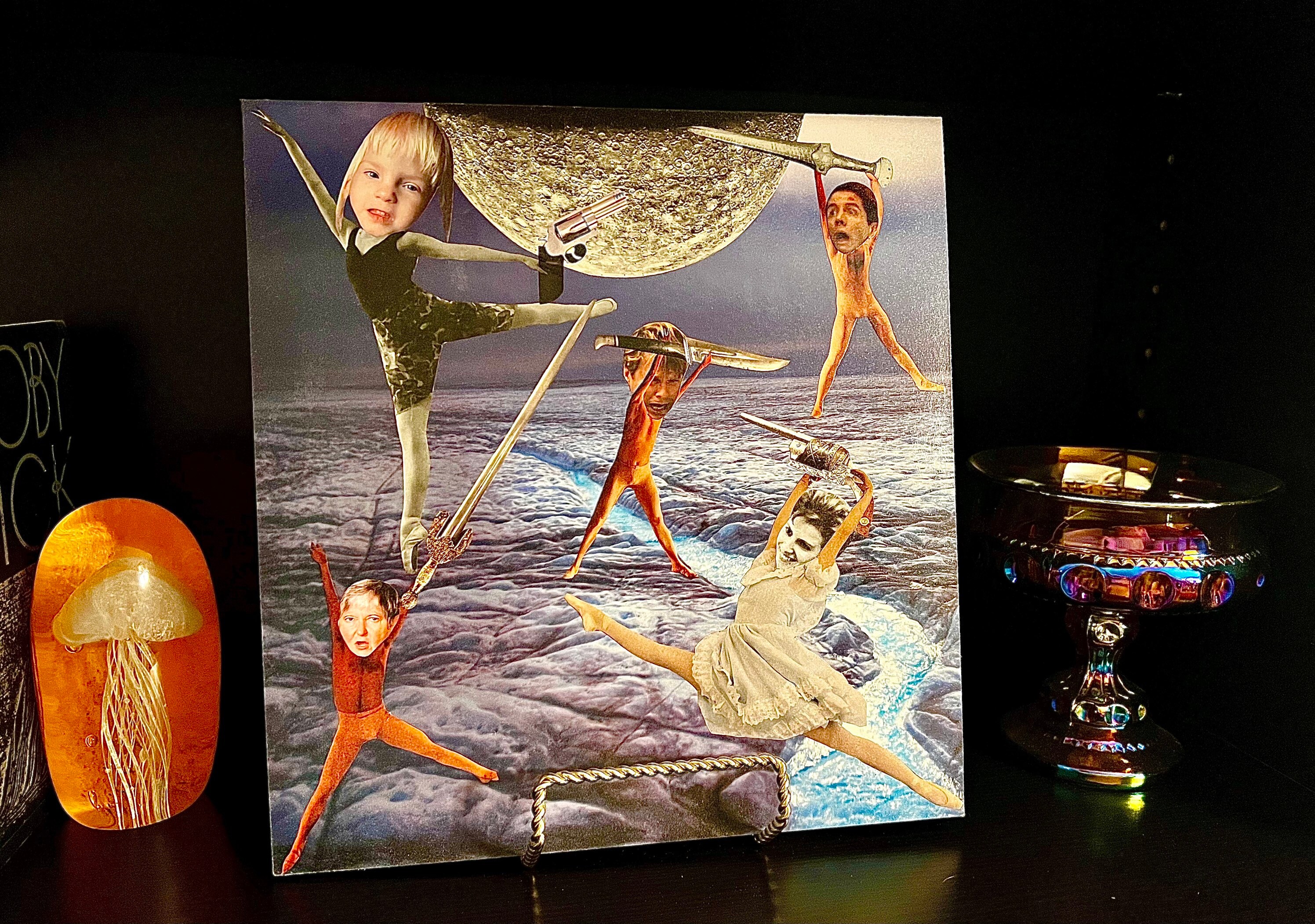 Original Art Collage-strange Art - Etsy