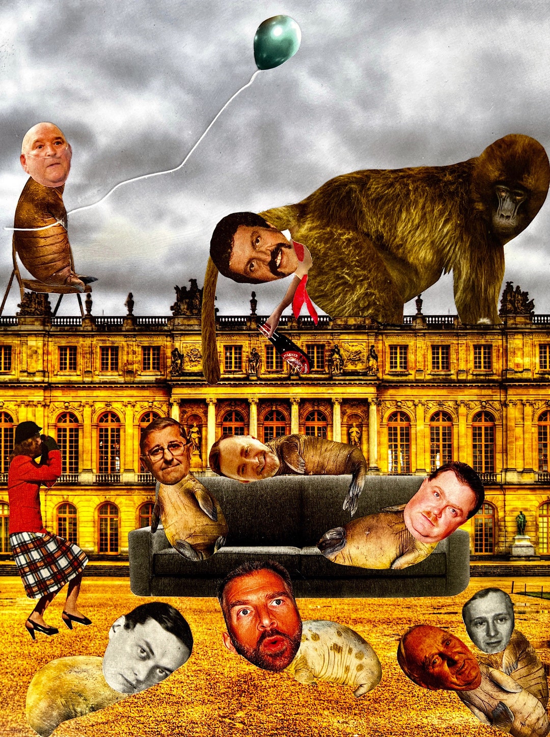 Twisted Handcrafted Collage-weird Original Art - Etsy