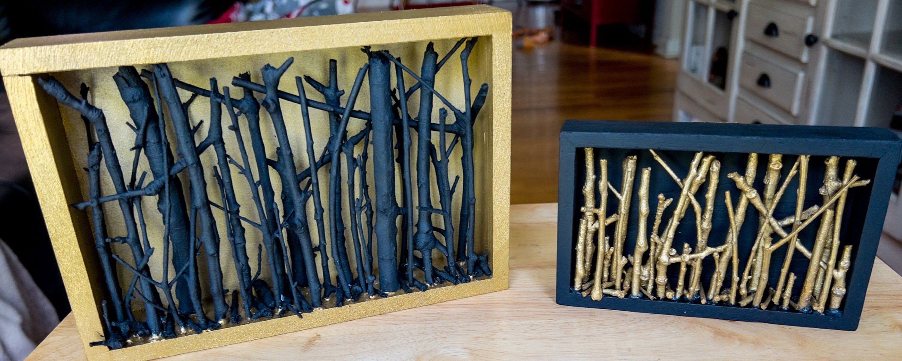 Nature Inspired Shadowbox Art-handcrafted Found Art - Etsy