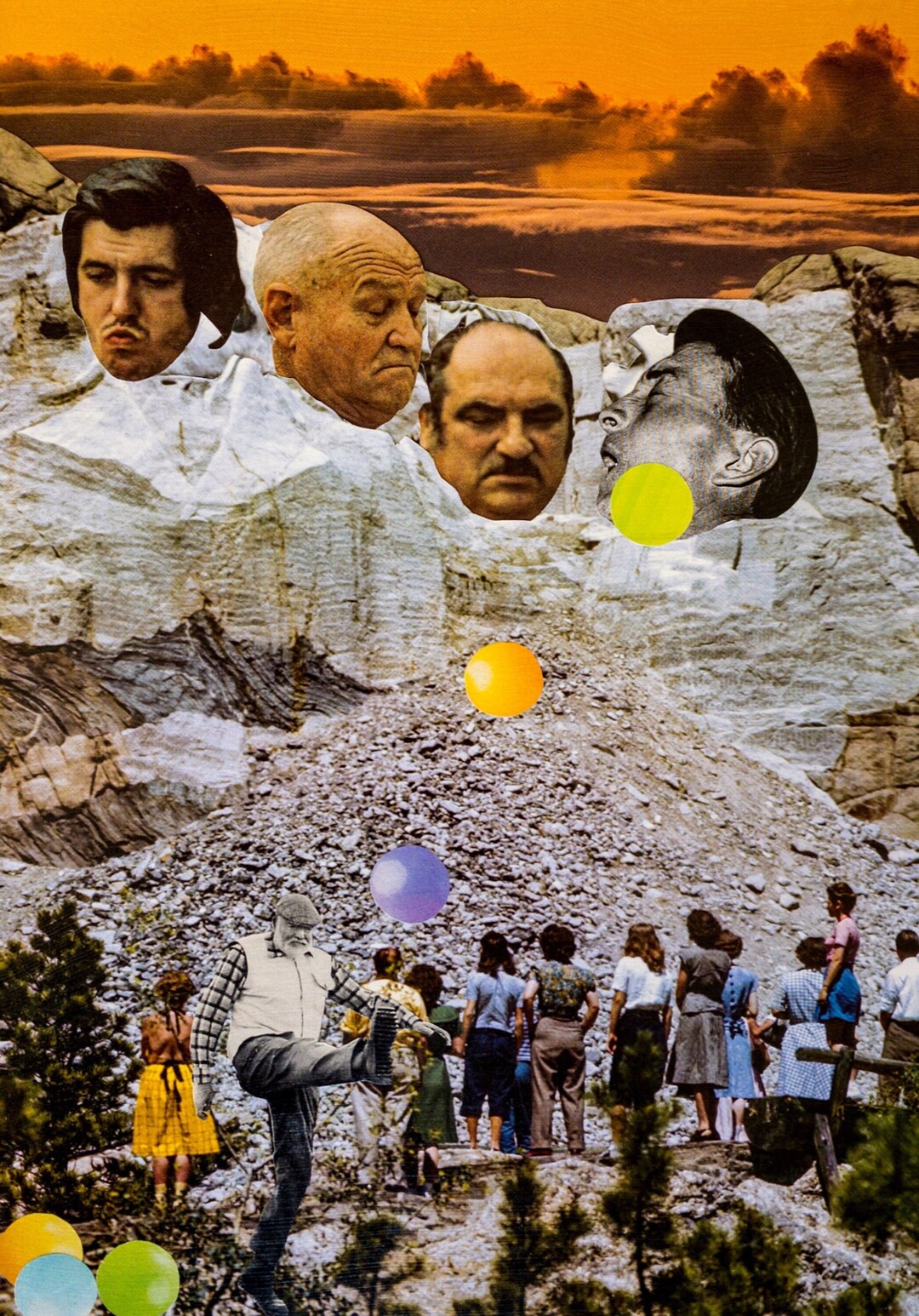 Cut and Paste Paper Collage-ooak Magazine Art - Etsy