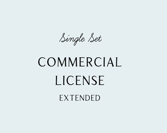 Commercial License for One Clip Art Set - Etsy UK