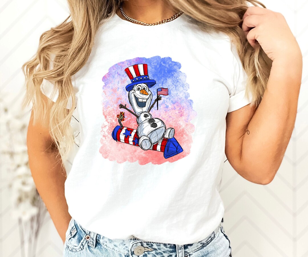Olaf 4th of July Shirt, America Shirt, 4th of July Shirt, Disney ...