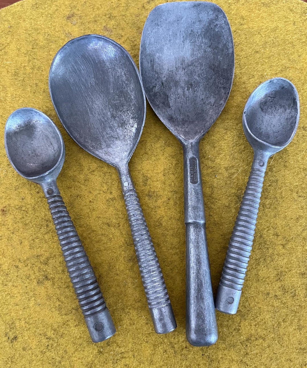 Vintage Aluminum Ice Cream Scoops and Gelato Paddle - Lot of 4 - 3 ...