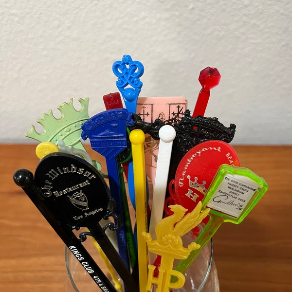 Crown Drink Stirrers - Etsy