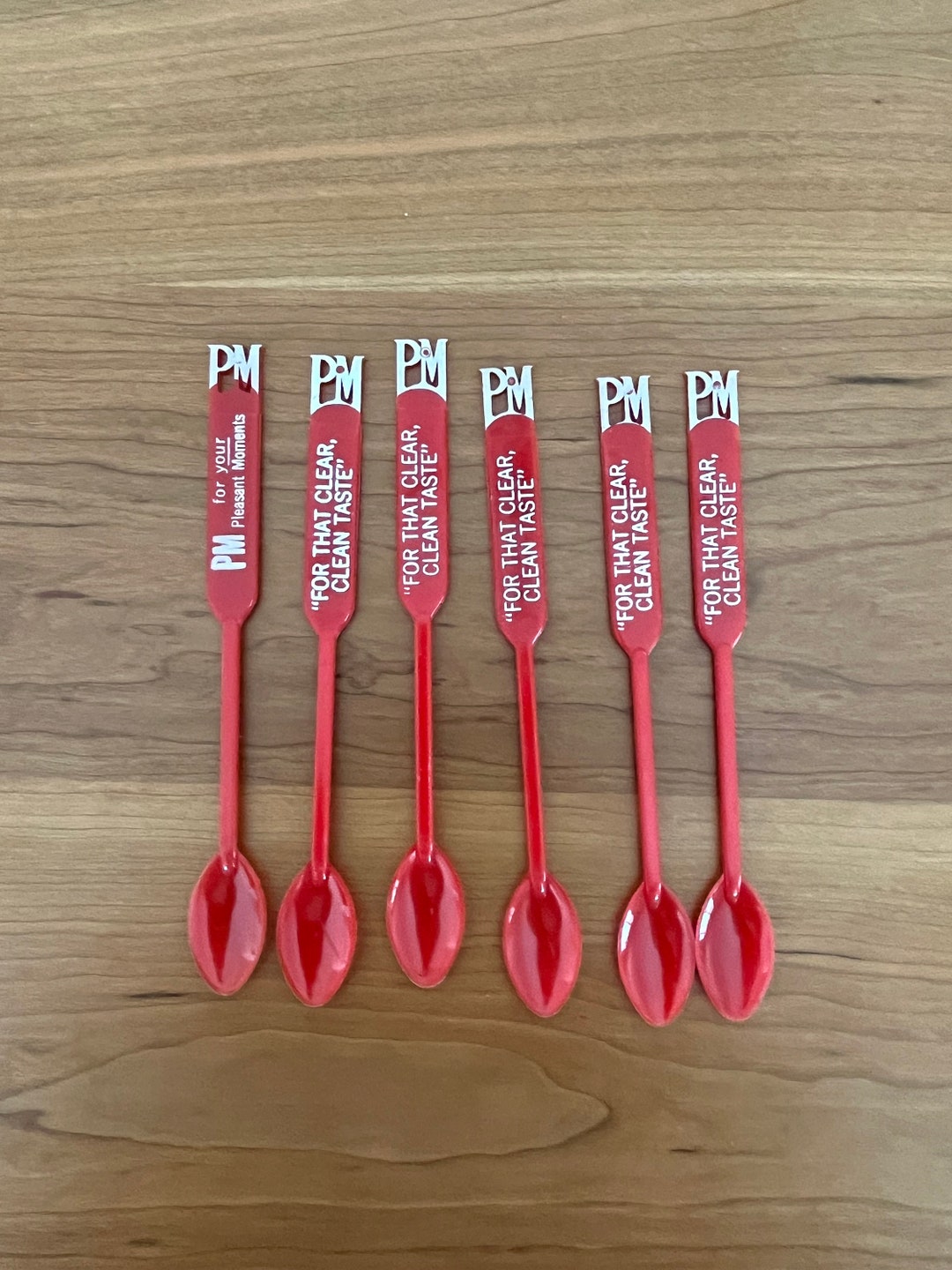 Rare Vintage Lot of 6 P.M. Blended Whiskey Swizzle Sticks Cocktail ...