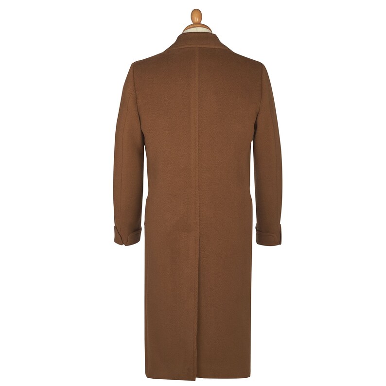 Custom Made Men Double Breasted Wool Overcoat,men Long Coat,men Vintage ...