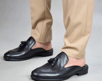 Mens Open Back Shoes - Etsy