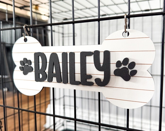 Personalized Wood Crate Sign /personalized Pet Gift / Custom Pet Name ...