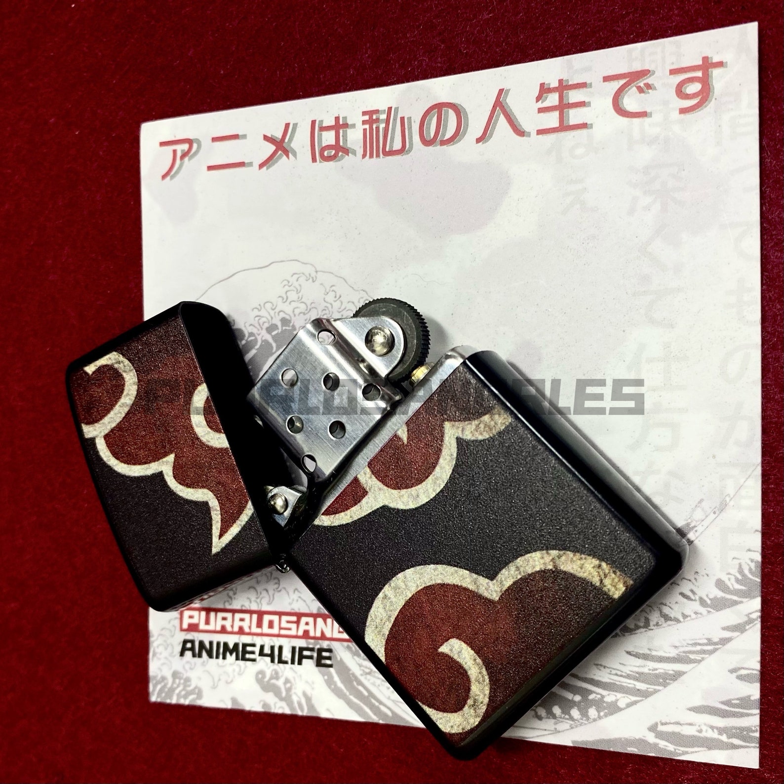 PURR Akatsuki Lighter Naruto Lighter Itachi Lighter | Etsy