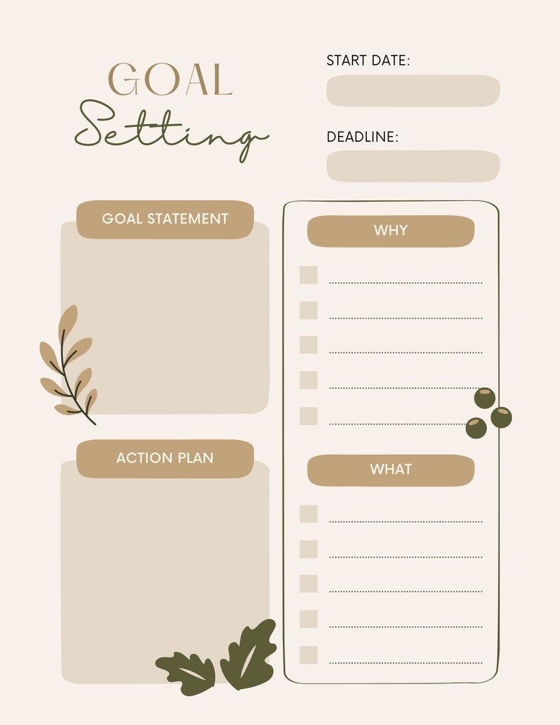 Student Study Planner - Etsy