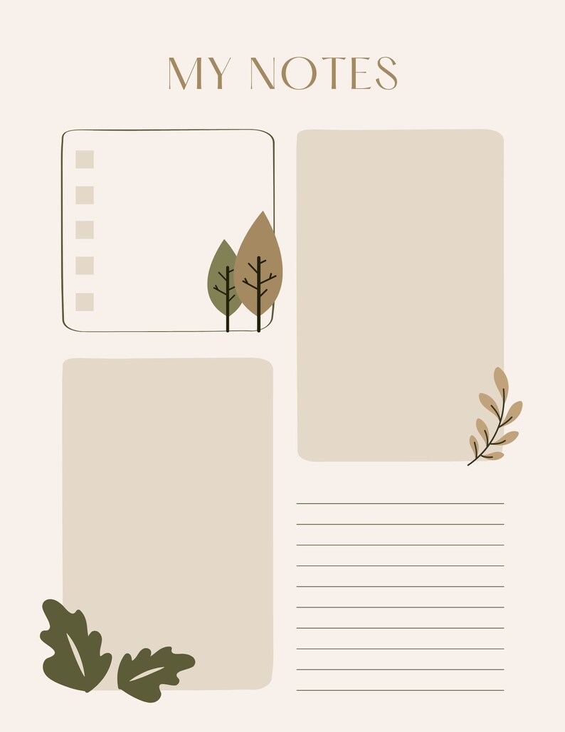 Student Study Planner - Etsy