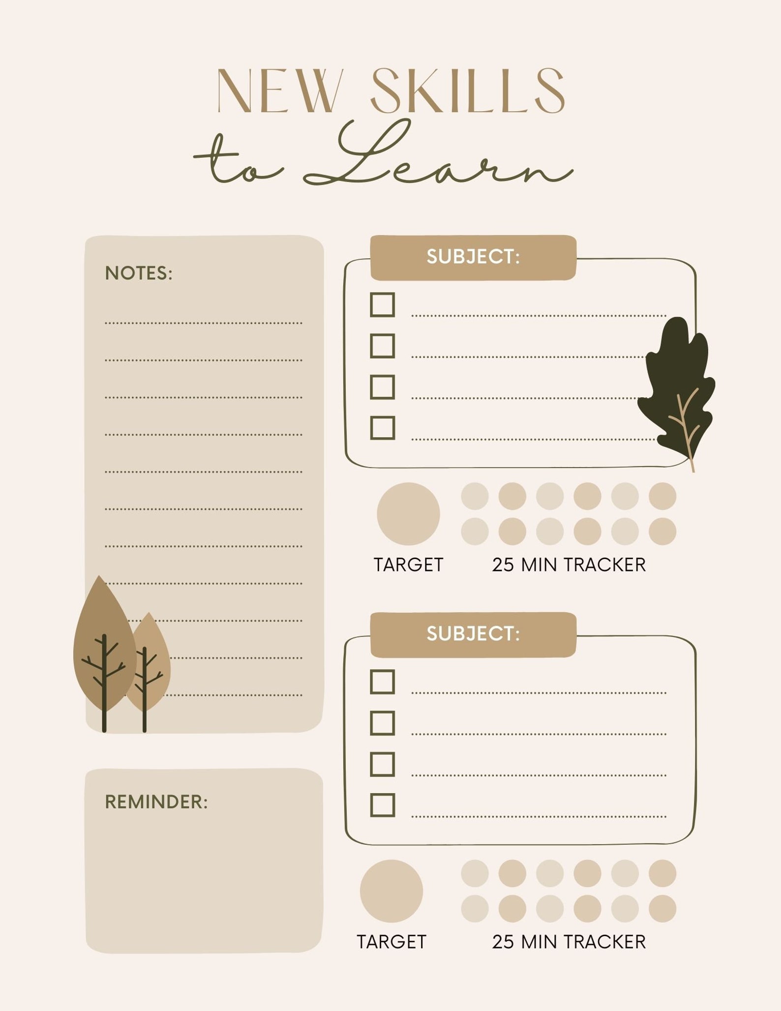 Student Study Planner - Etsy