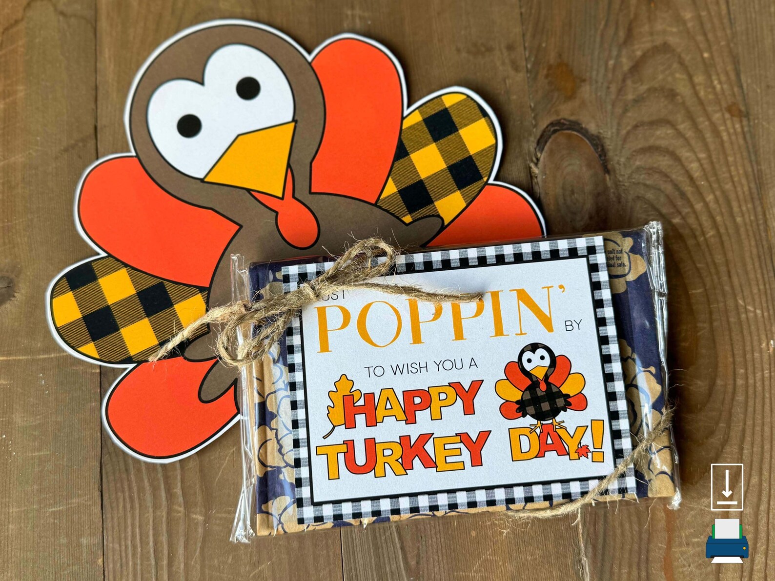 Thanksgiving Popcorn Tag • Popcorn Printables • Printable Microwave ...