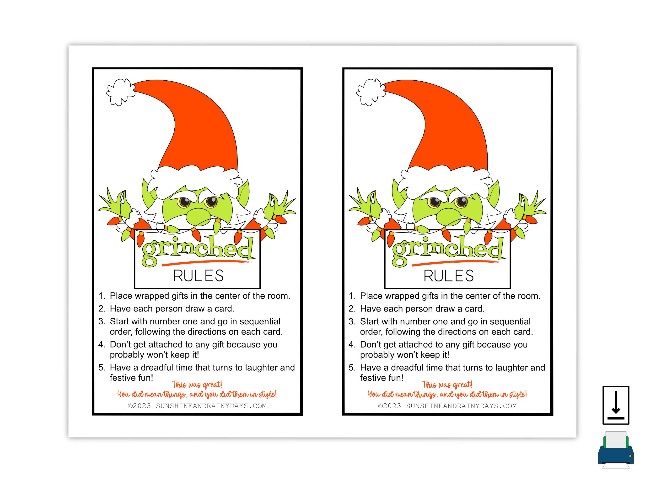 Printable Grinched Gift Exchange Game Rules And Numbers Etsy Australia printable-grinched-gift-exchange-game-rules-and-numbers-etsy-australia