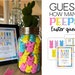Guess How Many Peeps Are in the Jar Easter Game Guessing Game Guess How ...