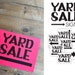 Printable Yard Sale Signs • Yard Sale Signs You Can Print at Home ...