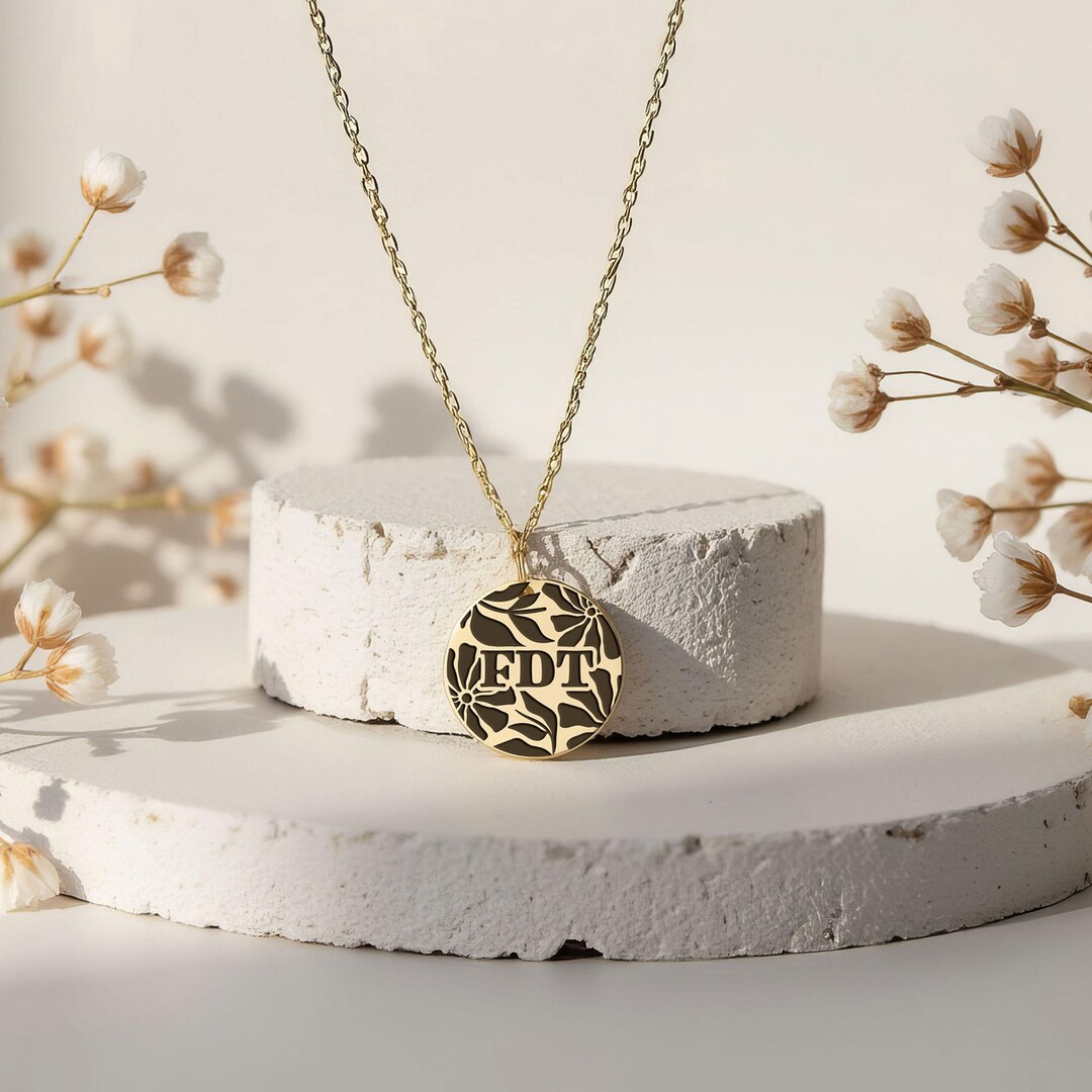 FDT Necklace - Political Jewelry - Floral Liberal Gift - Etsy