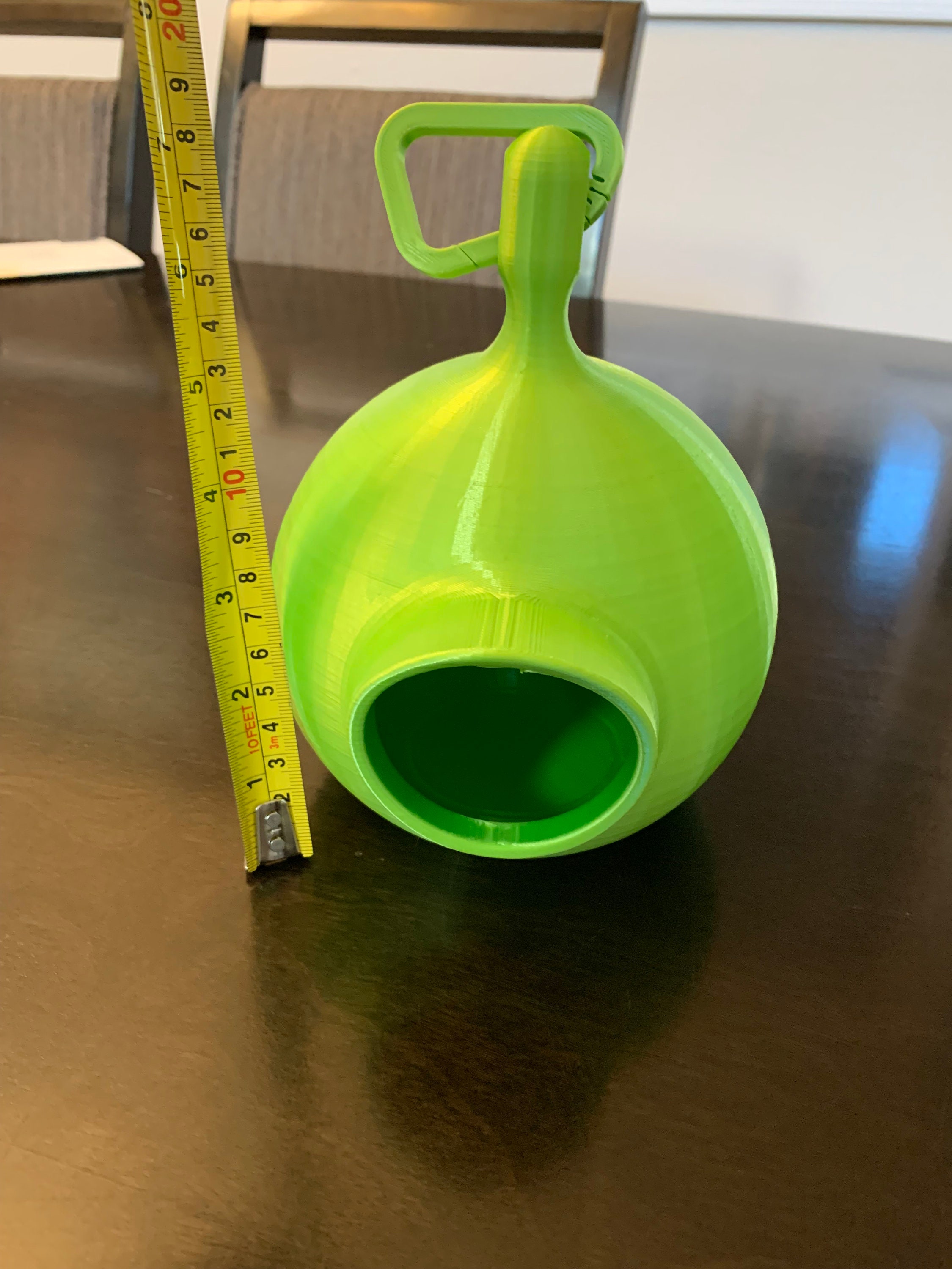 Round Shaped 3D Printed Bird House Gift 3D Printed Comes With Printed ...