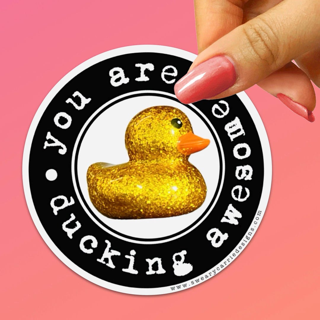 Rubber Duck Stickers for Cooler Decals for Laptop Stickers Cute Duck ...