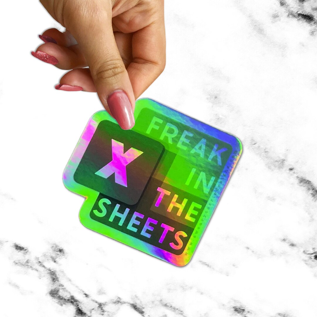 Freak in the Sheets Stickers for Cooler Funnysticker Trending Meme ...