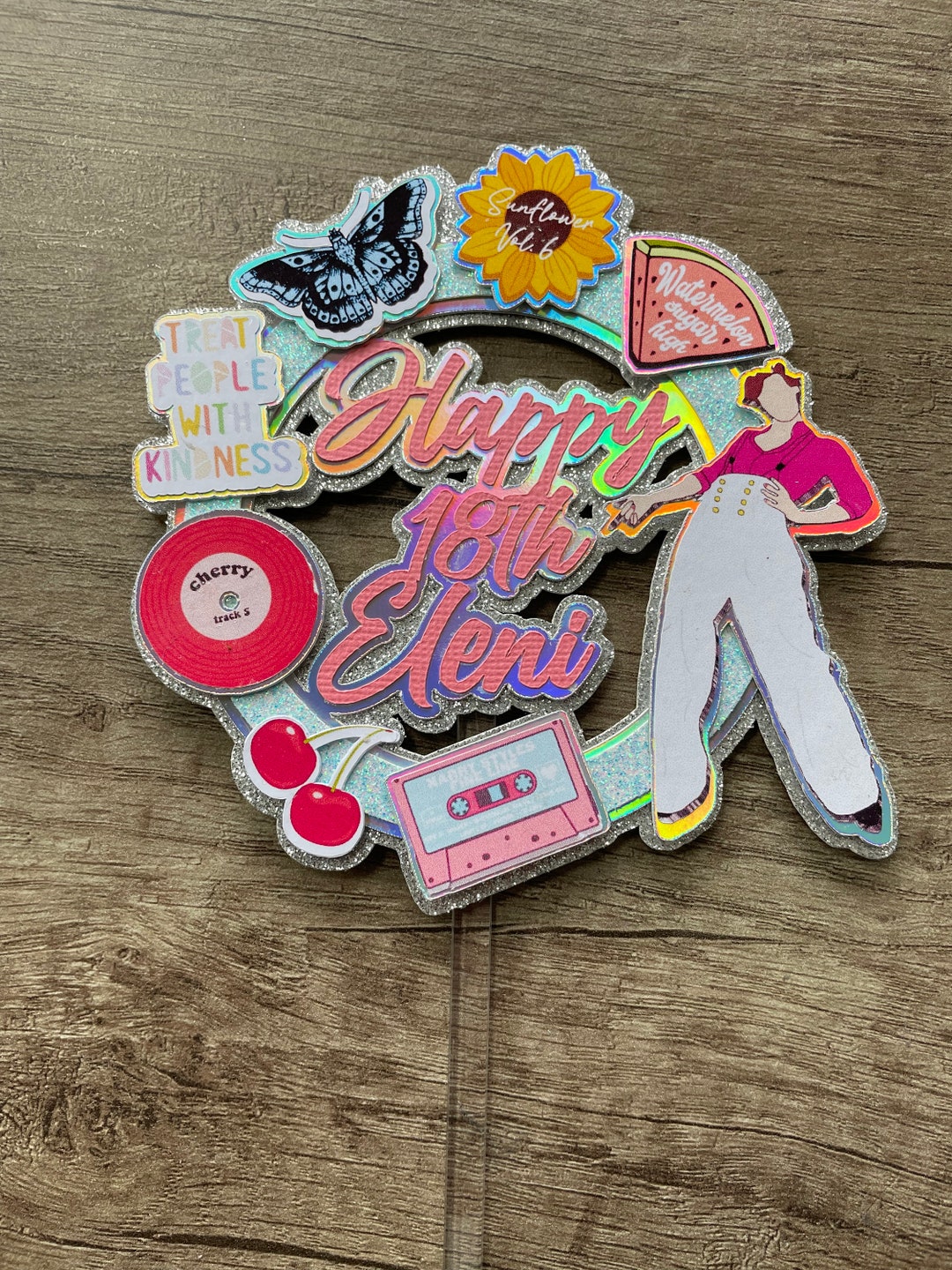 Harry Styles Inspired Cake Topper , Harry Styles Inspired Cake ...