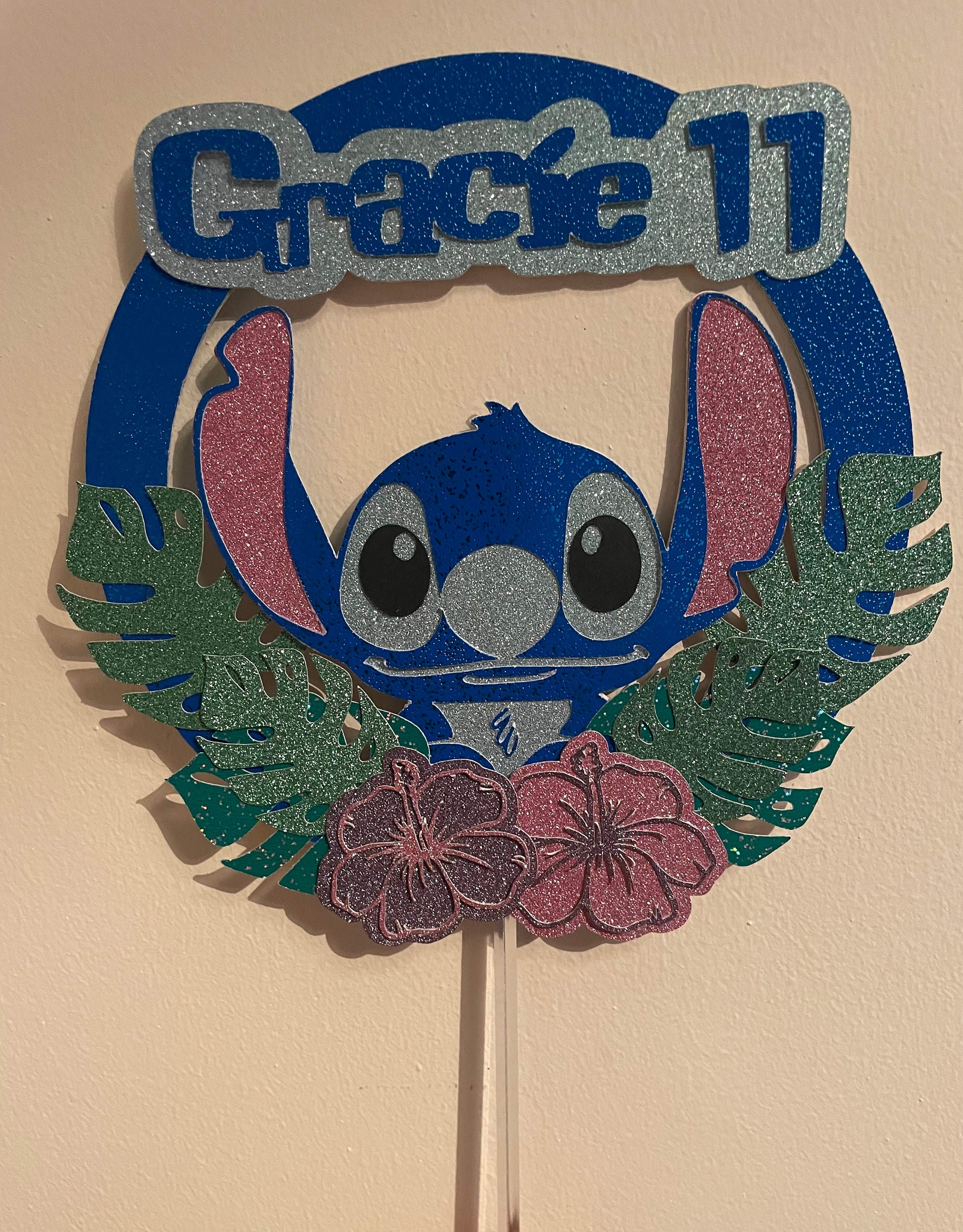 Stitch Cake Topper | Etsy